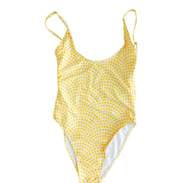 Women's Lemon Drop One Piece Swimsuit – Seaheaven Swimwear